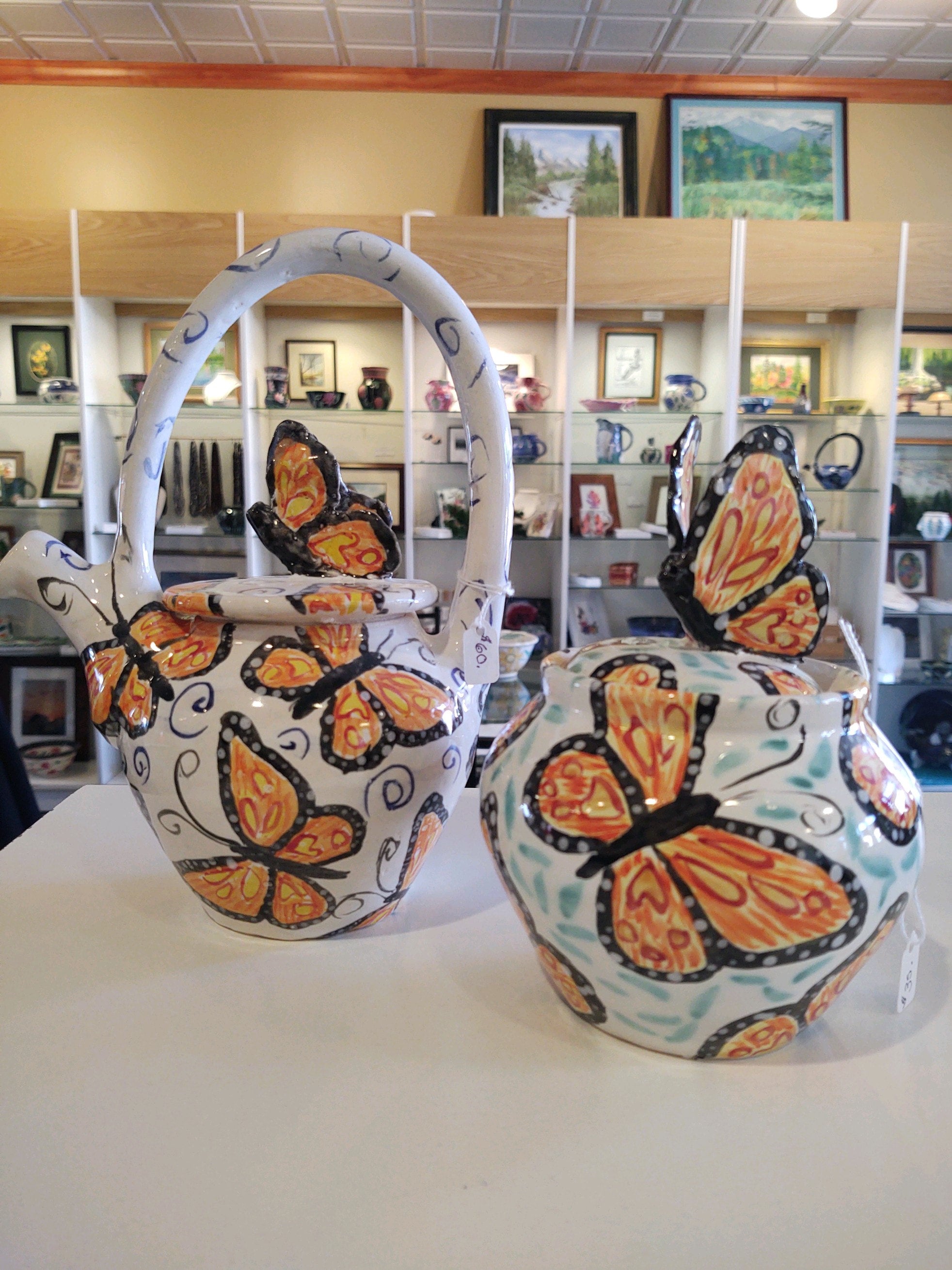 Butterfly Pottery | AC Bistro